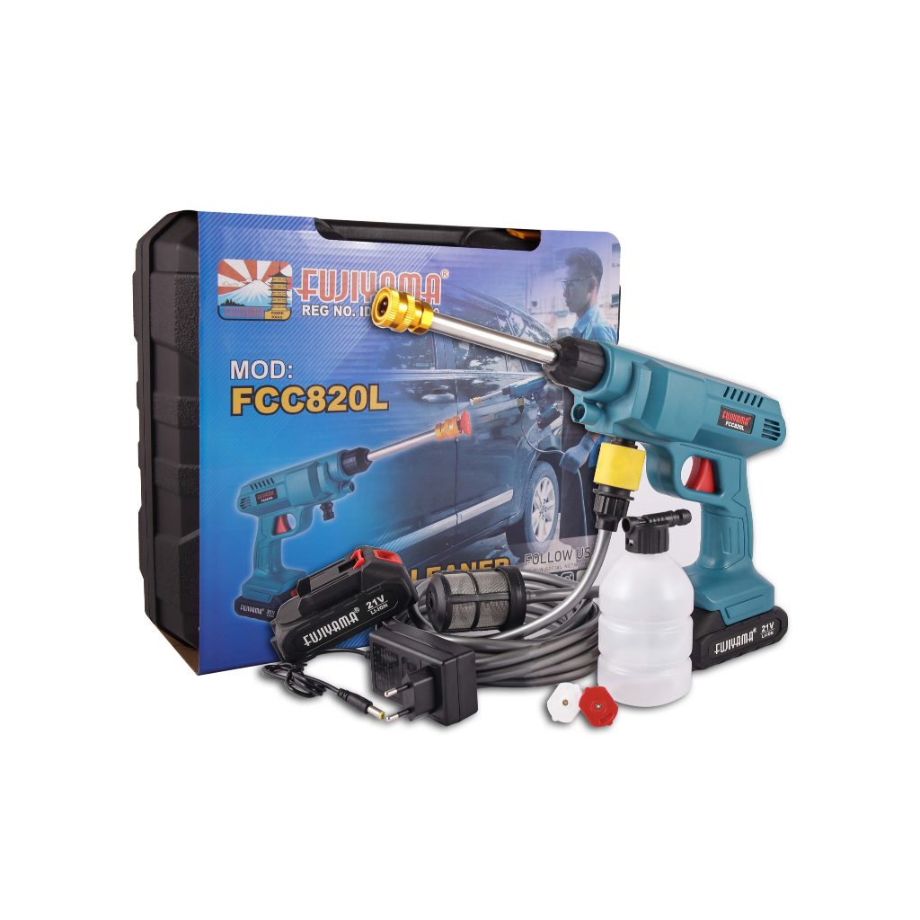 Jual FUJIYAMA Portable High Pressure Car Wash Jet Cleaner 36V Cordless ...