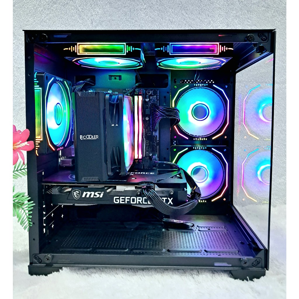 Jual Gaming PC i5 12400F RTX 2060 6GB DDR6 NVMe 16GB DDR4 RGB Render Grafis | Shopee Indonesia