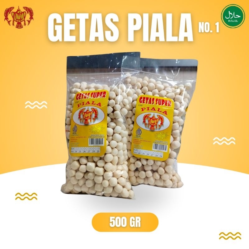 Jual Getas Super Ikan Tenggiri khas Bangka cap Piala No. 1. 500gr ...