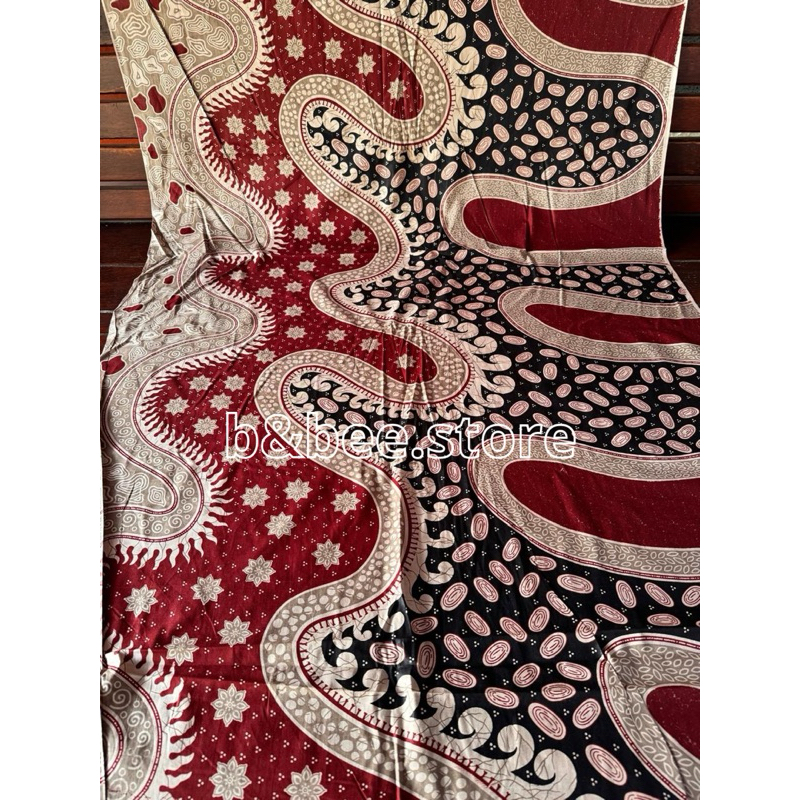 Jual Kain batik motif sisik bahan batik premium cocok untuk seragam ...