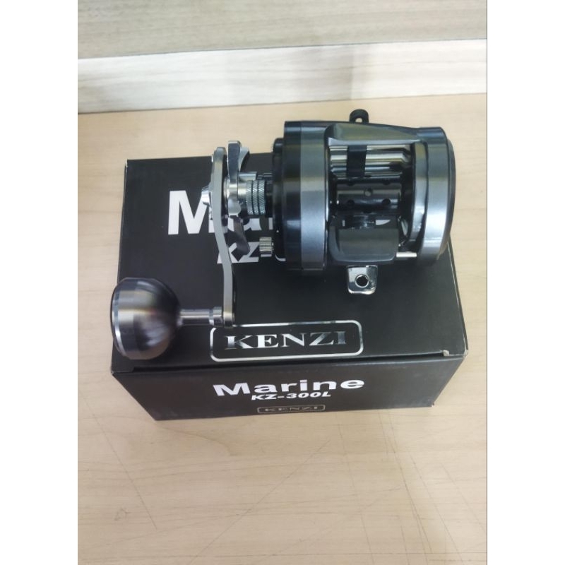Jual KENZI MARINE KZ - 300L BAIT CASTING REEL (KIRI) | Shopee Indonesia