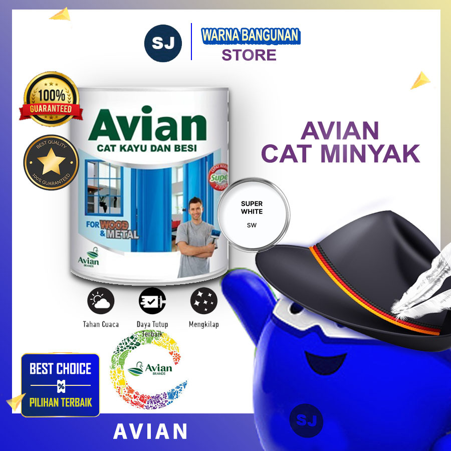 Jual Cat Minyak Avian Terlengkap & Harga Terbaru Juni 2026 | Shopee ...