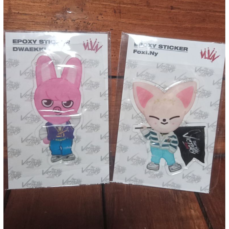 Jual Stray Kids Skzoo Dwaekki FoxI.Ny epoxy sticker official | Shopee ...