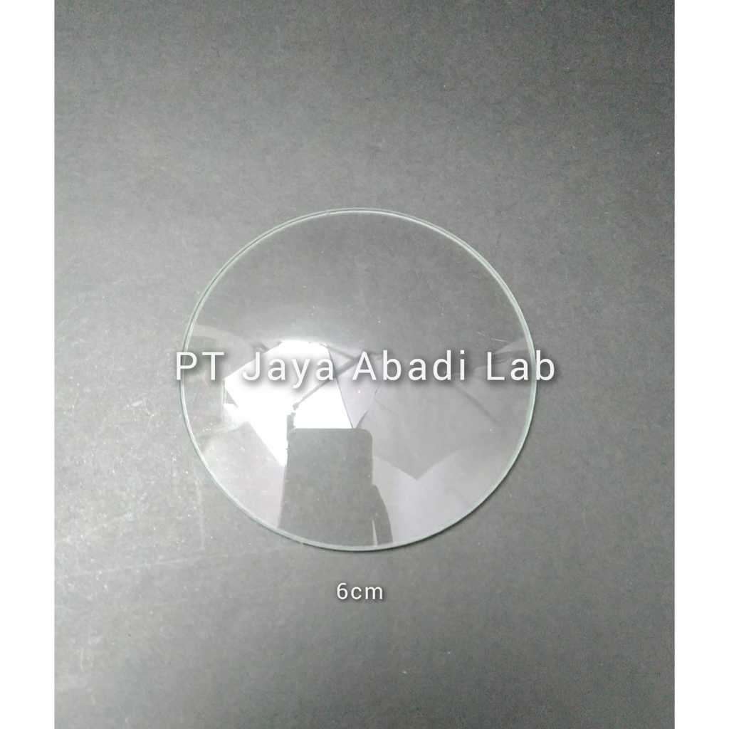 Jual cawan kaca gelas arloji glass watch diameter 6 cm 60 mm cembung ...
