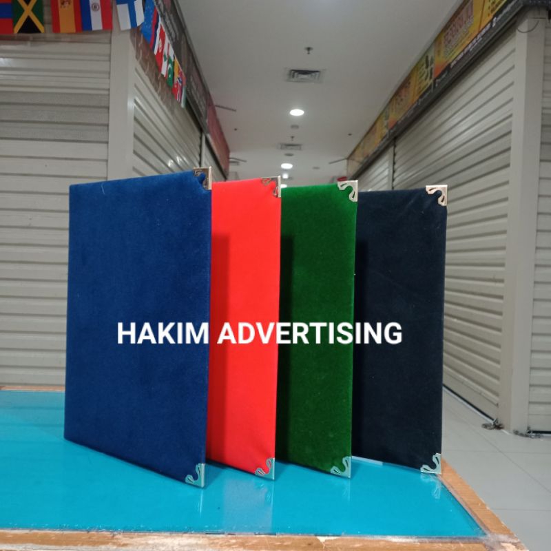 Jual Map bludru ukuran A5 map sambutan ready stock berkualitas | Shopee ...