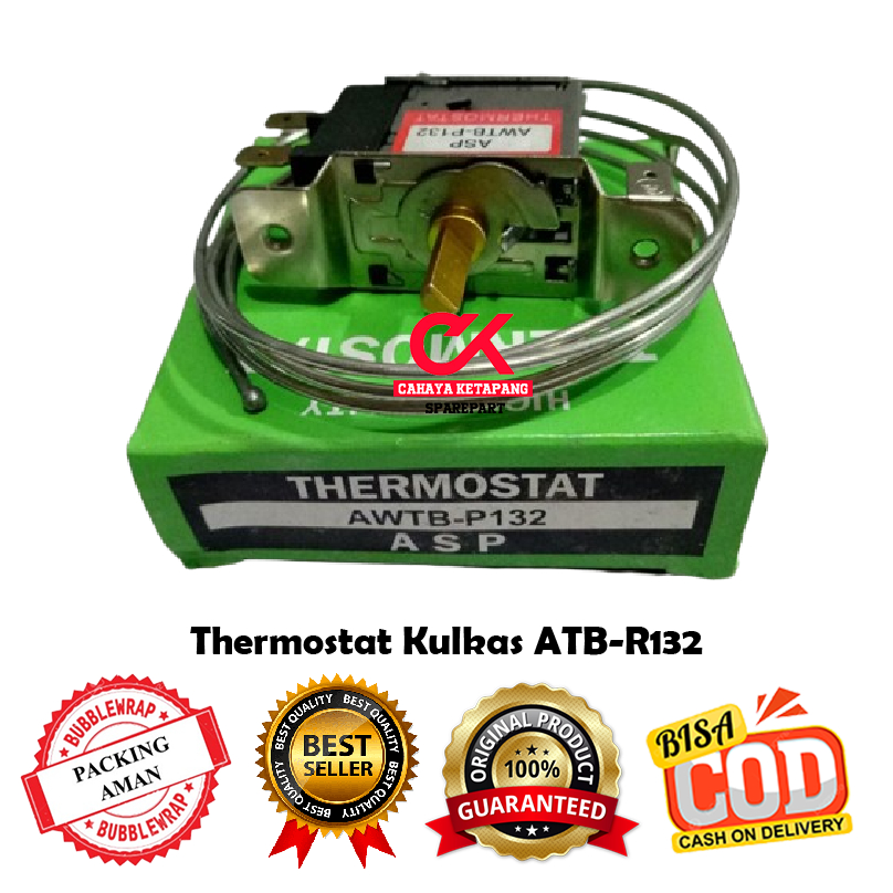 Jual Thermostat Kulkas ATB-R132 Thermo stat Pengatur Suhu Refrigerator | Shopee Indonesia