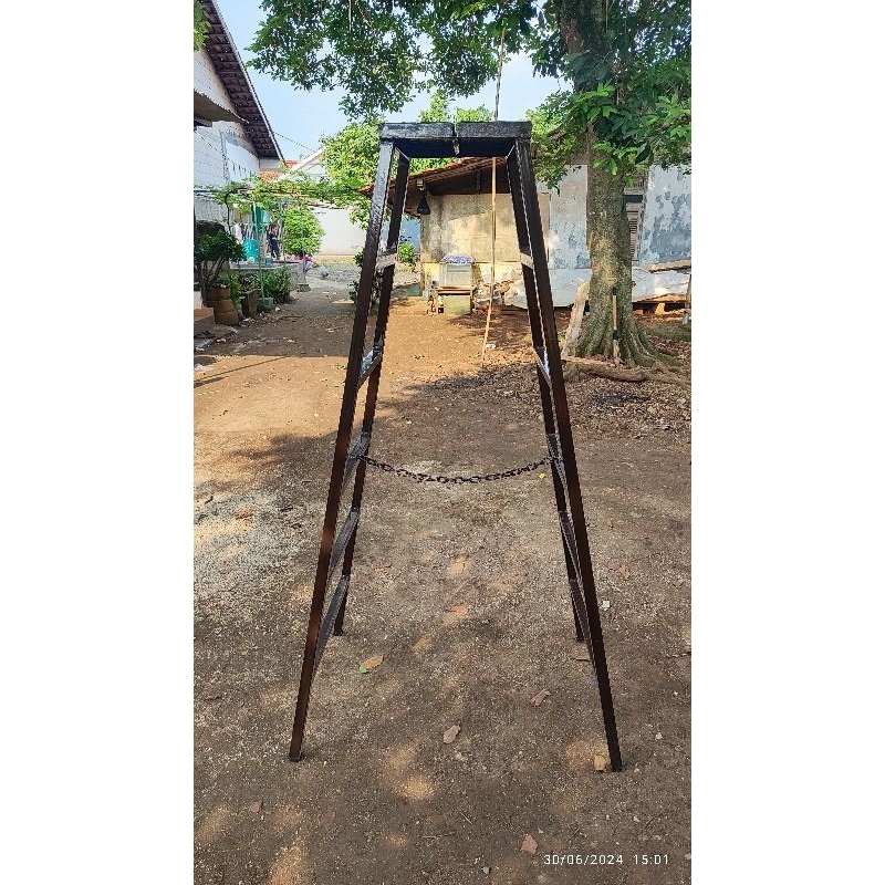 Jual Tangga lipat besi hollow galvanis 160 cm | Shopee Indonesia