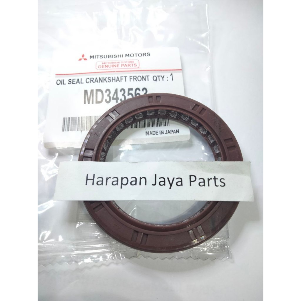 Jual OIL SEAL TIMING CRANKSHAFT KRUK DEPAN L300 KUDA DIESEL STRADA ...