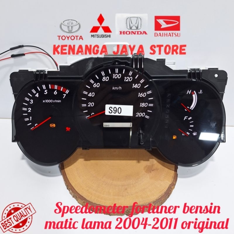 Jual speedometer / kilometer fortuner lama bensin matic 2004-2011 ...