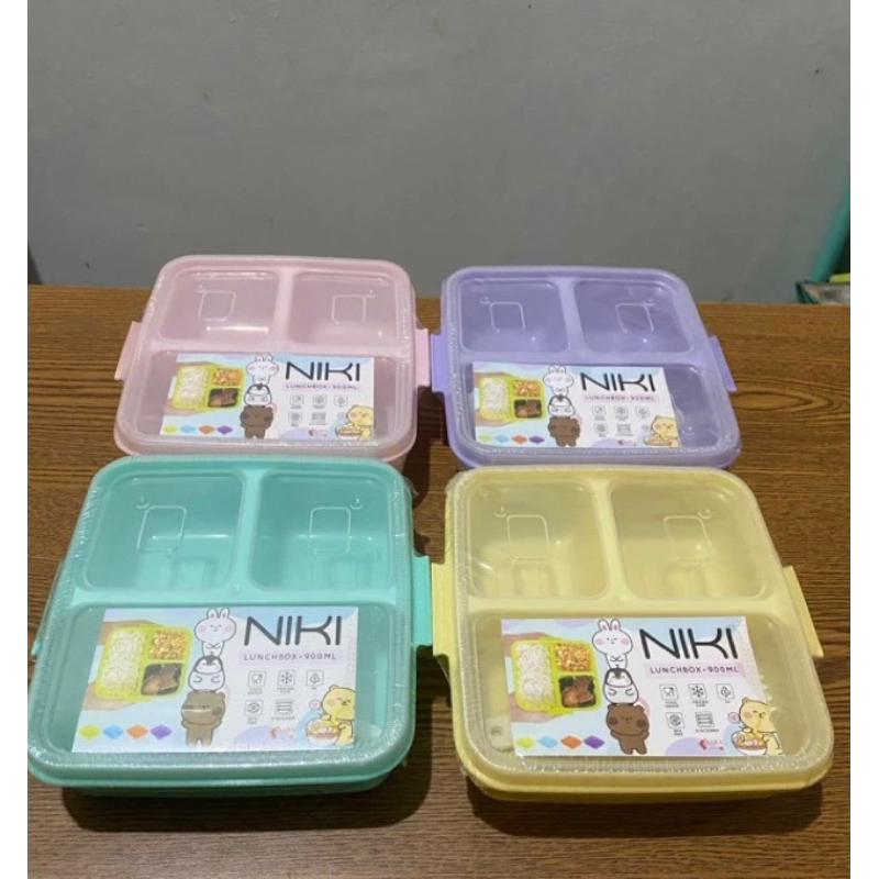 Jual NIKI lunch box 900ml (KIARA PLAST) | Shopee Indonesia
