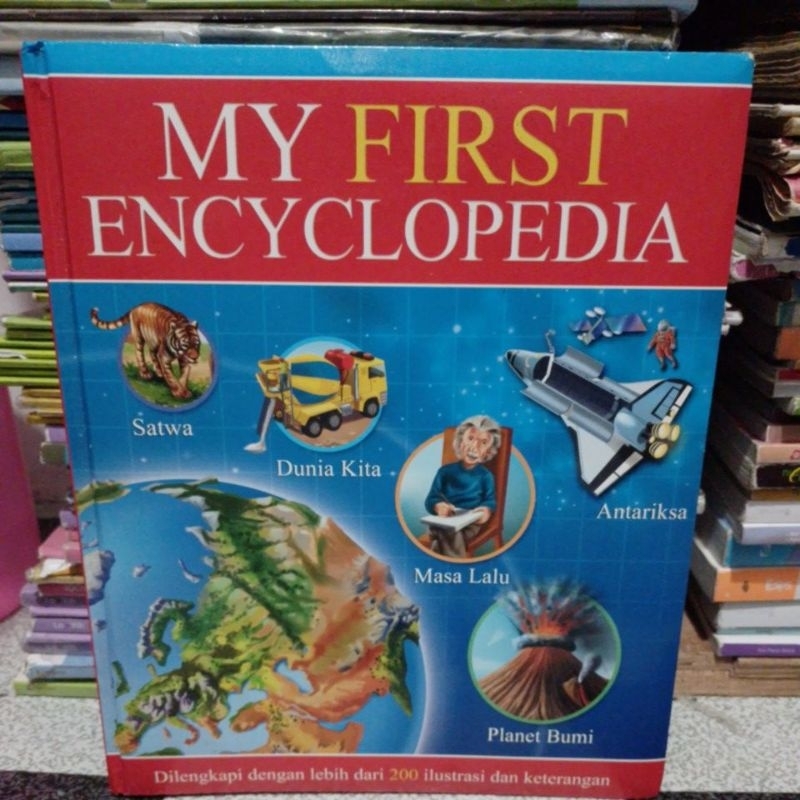 Jual BUKU MY FIRST ENCYCLOPEDIA SATWA DUNIA KITA MASA LALU ANTARIKSA PLANET BUMI | Shopee Indonesia