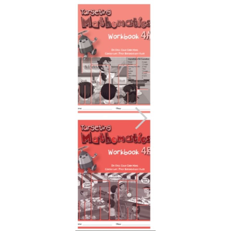 Jual TARGETING MATHEMATICS WORKBOOK 4A DAN 4B | Shopee Indonesia