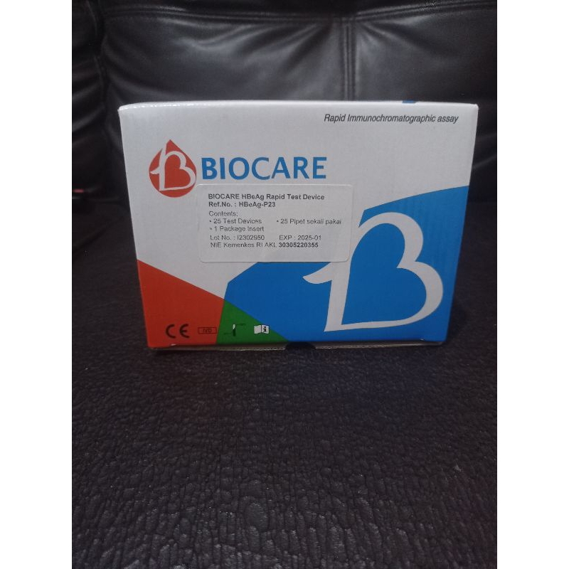 Jual Hbeag test HBeag Clasett hbeag biocare 25'test | Shopee Indonesia