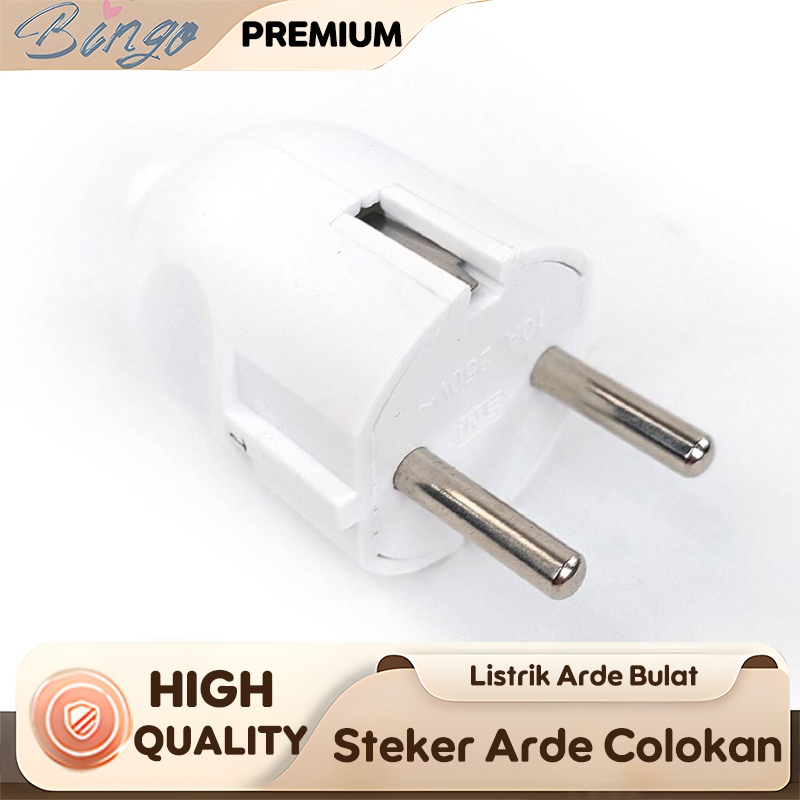 Jual Steker Arde Colokan Listrik Oval Bulat SNI | Shopee Indonesia