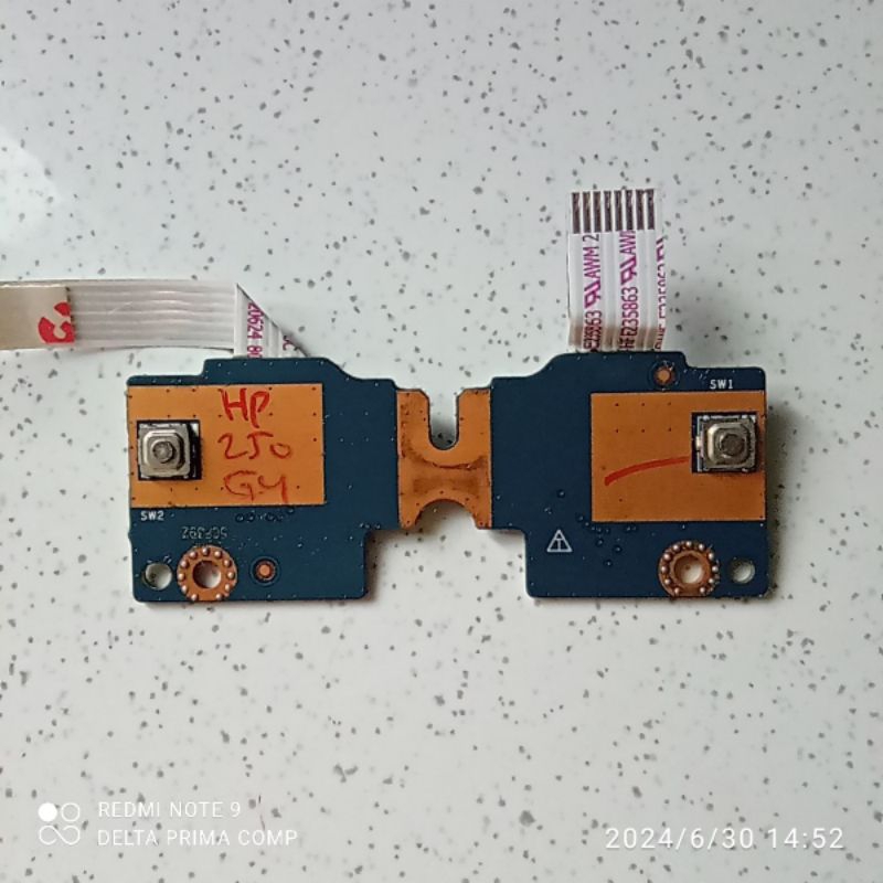Jual Touchpad button board laptop HP 250 G4 | Shopee Indonesia