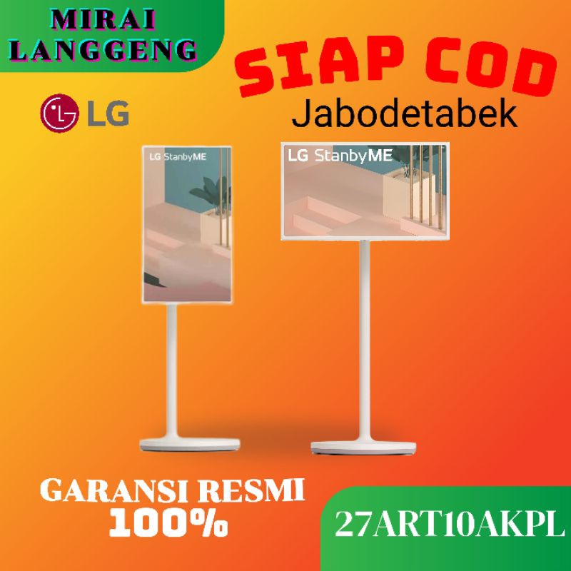 Jual LG Standby Me 27" 27ART10AKPL LED full hd Rollable Smart Touch ...
