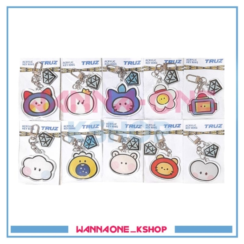 Jual keychain treasure TRUZ minini keyring gantungan kunci | Shopee Indonesia