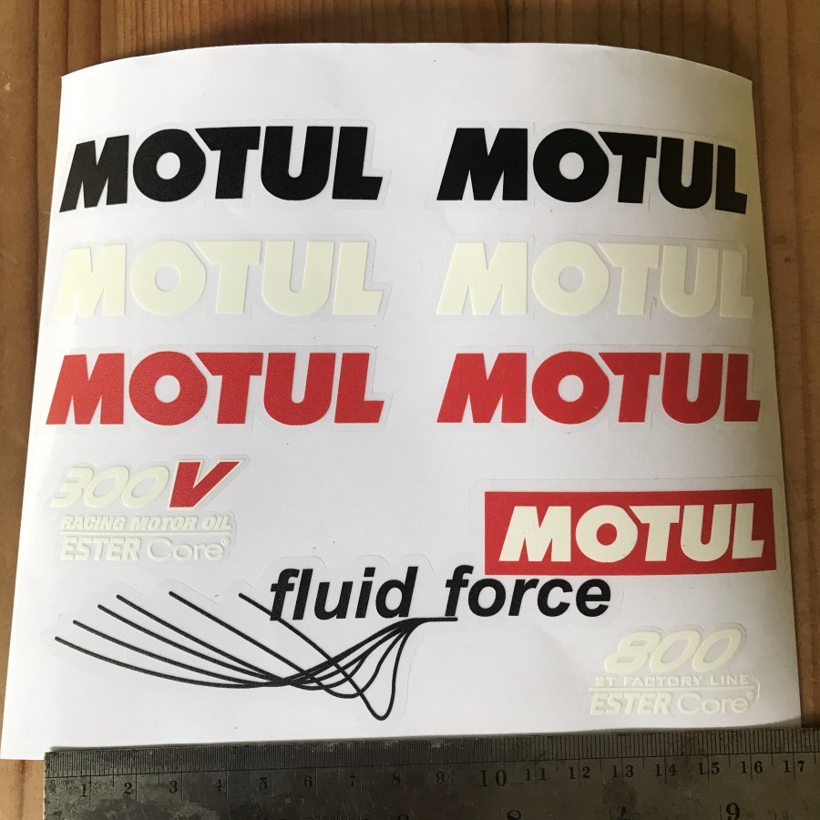 Jual Sticker packs Motul fluid force | Shopee Indonesia