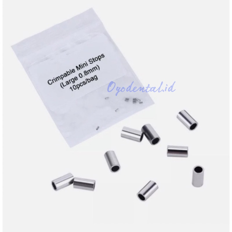 Jual Crimpable Mini Stop Stoper Dental Ortho | Shopee Indonesia