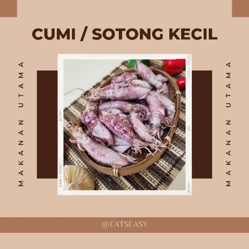 Jual IKAN ASIN CUMI ASIN / BABY CUMI / CUMI REBUS / SOTONG REBUS UKURAN ...