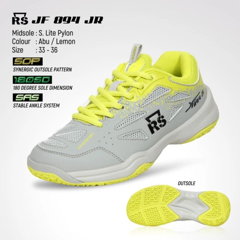 Jual Sepatu badminton anak RS 882 884 885 886 887 888 889 RS JF 890 891 893 894 895 junior JR ...