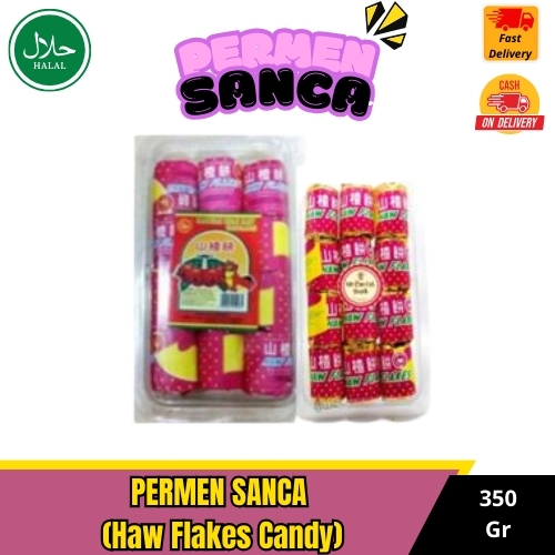 Jual Permen Sanca Haw Flakes Candy 350Gr | Shopee Indonesia