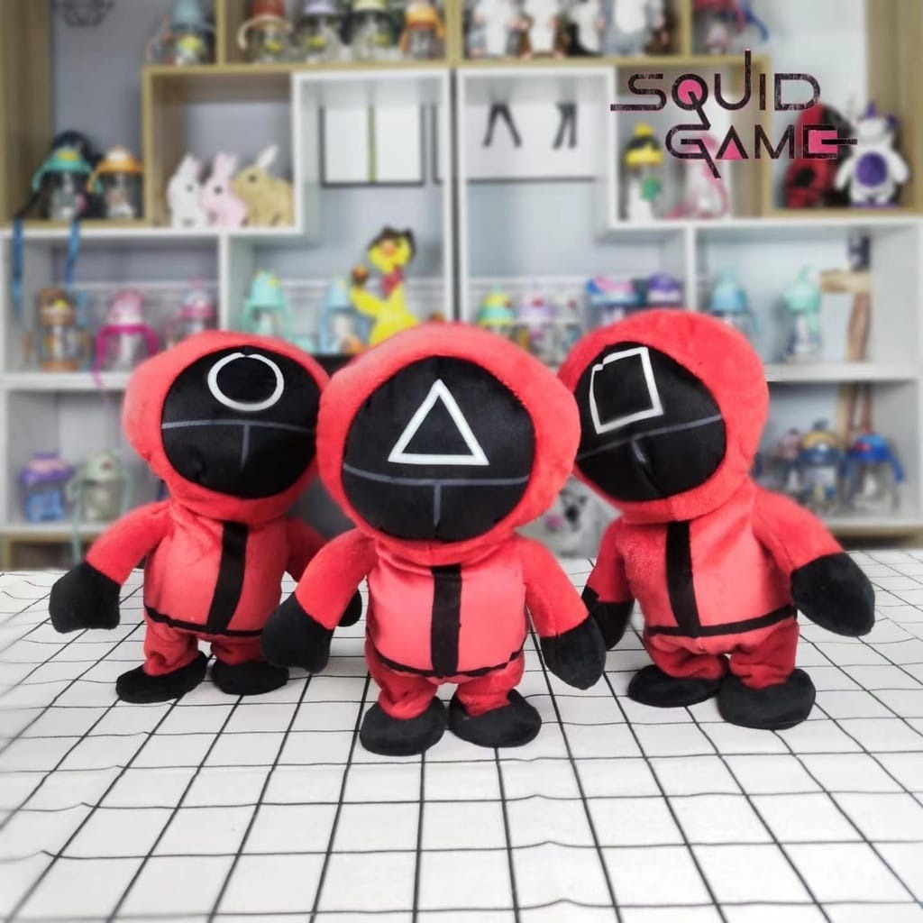 Jual jaya BONEKA REKAM SQUID GAME boneka jalan boneka gerak boneka ...