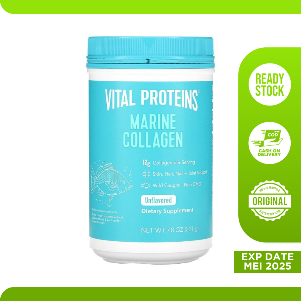 Jual Suplemen Fitness Vital Proteins Marine Collagen Skin Nails Hair ...