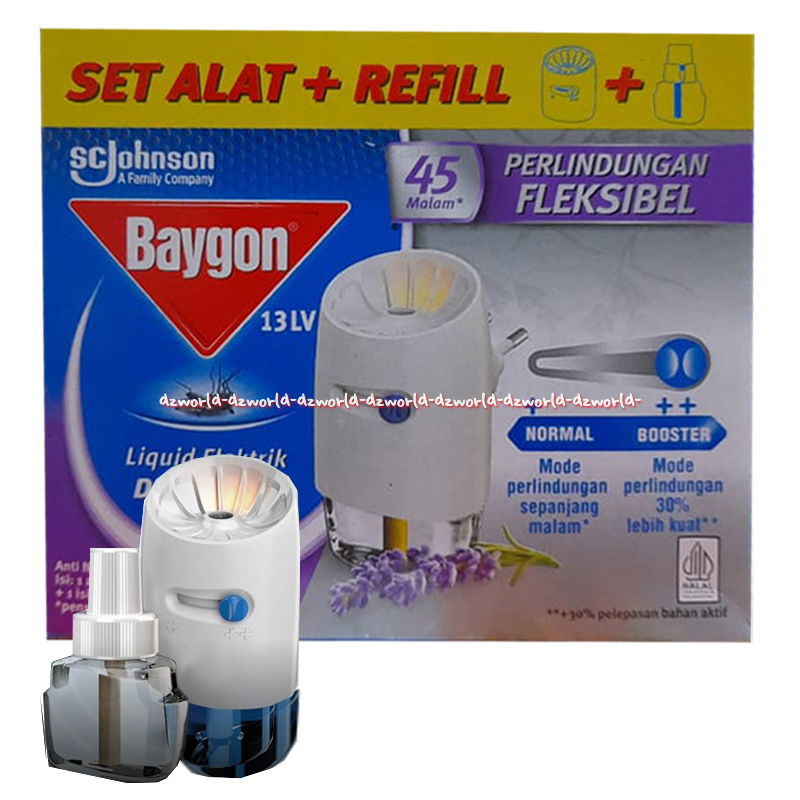 Jual Baygon Liquid Elektrik Dual Power Lavender 45malam Anti Nyamuk Elektik Obat Nyamuk Listrik ...
