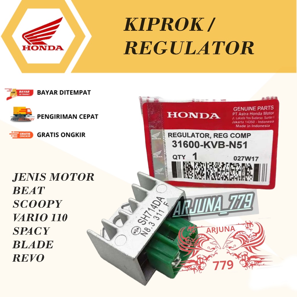 Jual KIPROK HONDA VARIO 110 TECHNO KARBU / BEAT / SPACY OLD / SCOOPY ...
