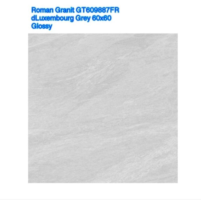 Jual Roman granit dLuxembourg Grey size 60x60 grade A | Shopee Indonesia