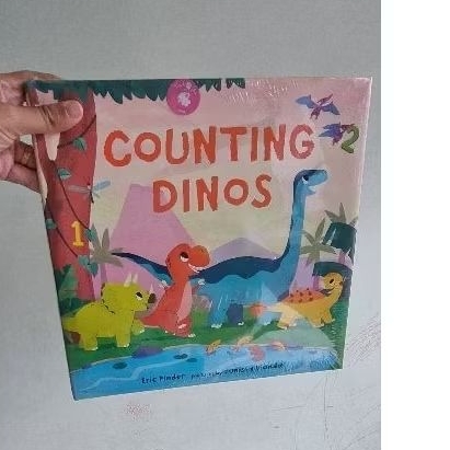 Jual counting dinos / buku anak / lepasan bbw / buku import / children ...