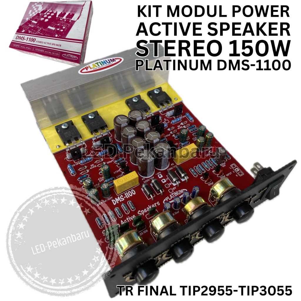Jual KIT AUDIO MODUL SPEAKER AKTIF 150W STEREO AMPLI RAKITAN TR FINAL ...