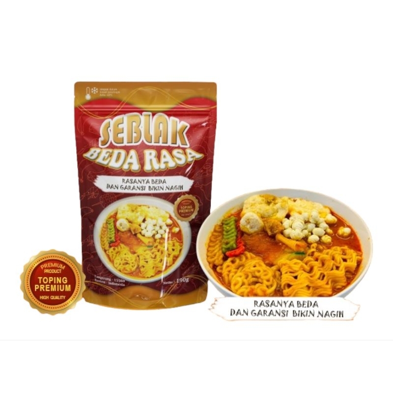 Jual Seblak Instan Beda Rasa Snack & Food Rempah Maknyos / Seblak ...