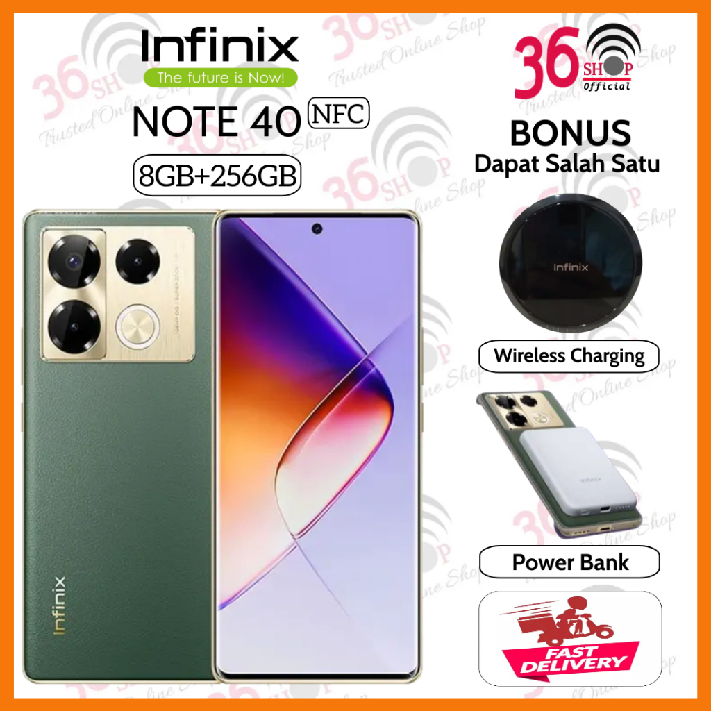 Jual Infinix Note 40 [NON REPACK] NFC 8GB+256GB Garansi Resmi infinix 1 ...