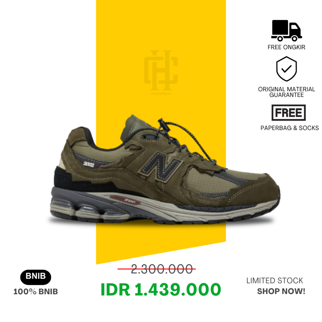 Jual Sepatu NB 2002r Protection Pack Dark Moss 100% BNIB Authentic ...