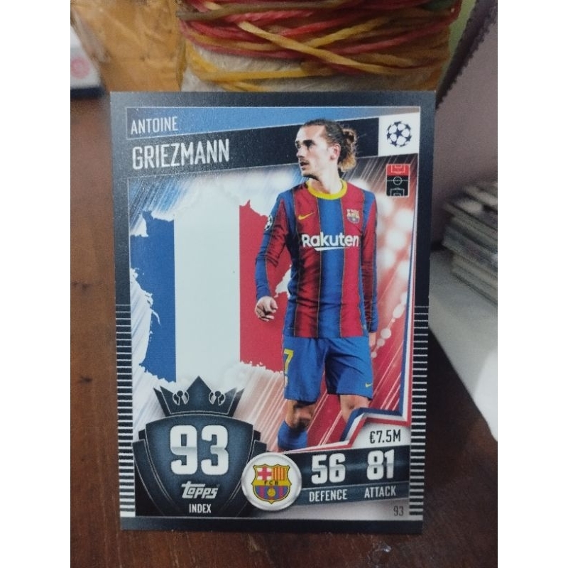 Jual Kartu Griezmann MA UCL 2020-2021 Base Card | Shopee Indonesia