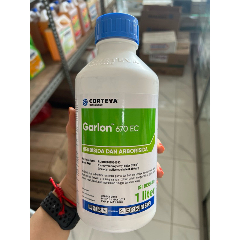 Jual Herbisida GARLON 1lt Racun Rumput Pohon Kayu KEMASAN BARU BOTOL ...