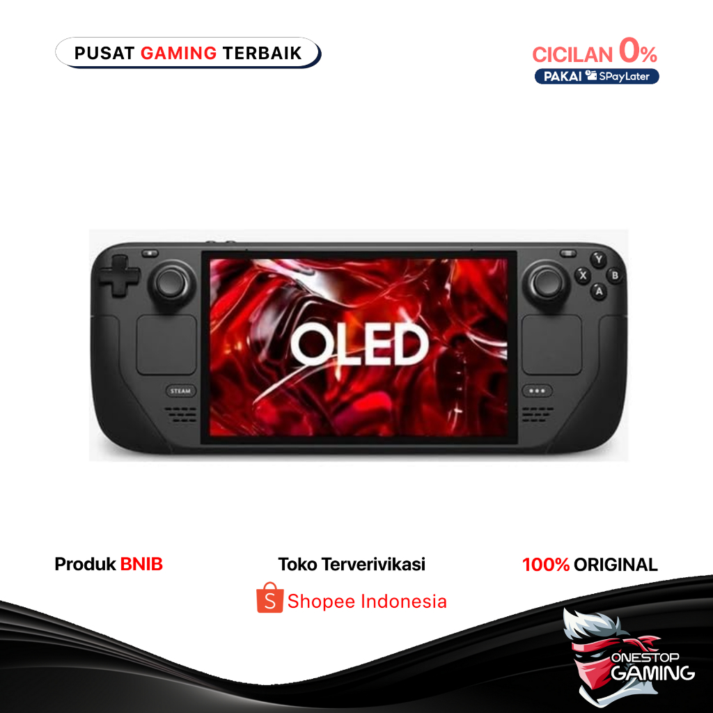 Jual 𝐒𝐭𝐞𝐚𝐦𝐃𝐞𝐜𝐤 Valve Handheld Gaming Original US Version OLED | Shopee ...