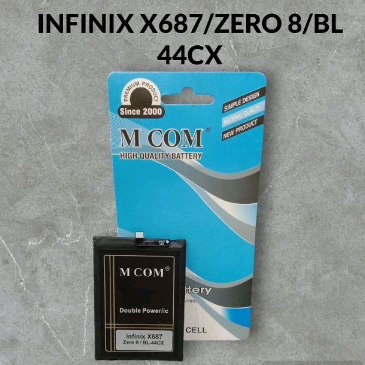 Jual BATRE INFINIX X687/ZERO 8/BL 44CX (MCOM) | Shopee Indonesia