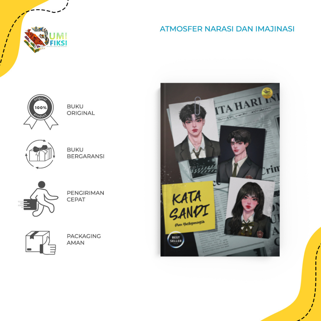 Jual Buku Novel Kata Sandi - Dian Yustyaningsih - Blackswan - Bumifiksi | Shopee Indonesia