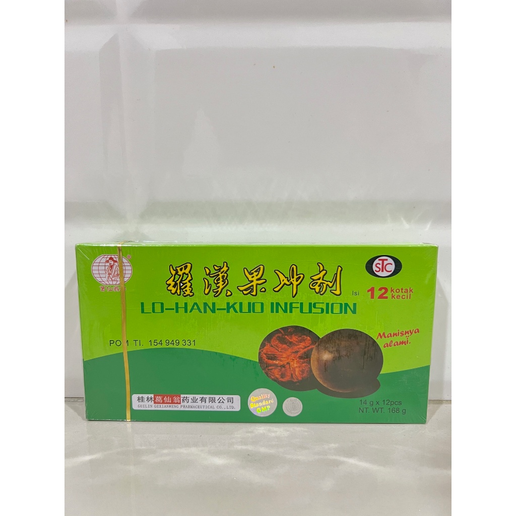 Jual Lo Han Kuo Infusion / Ge Xian Weng Lo Han Kuo Infusion 168 gr ...