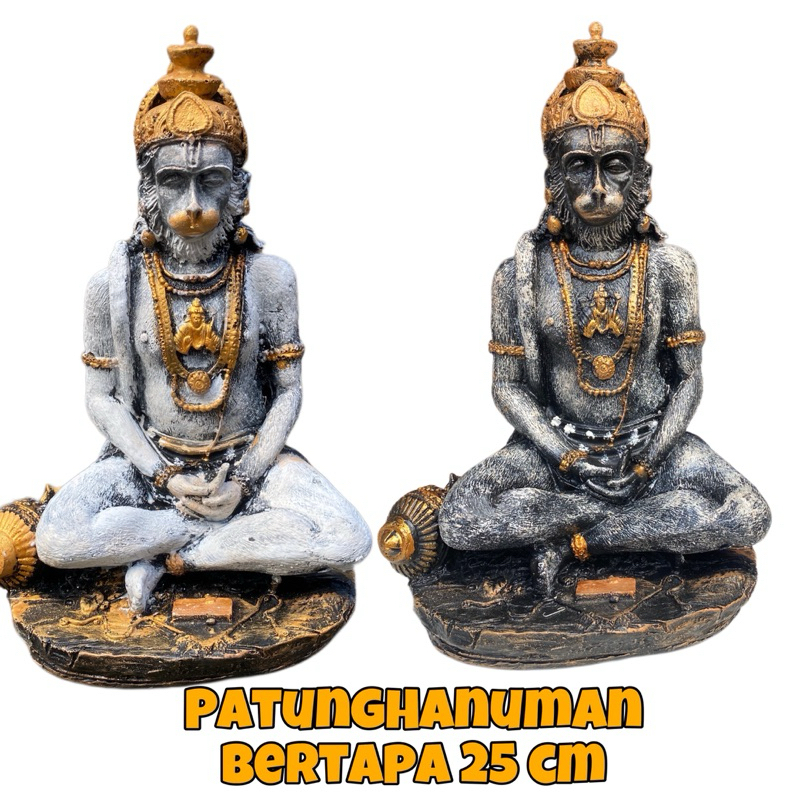 Jual Patung Dewa Hanuman 25 cm/Patung Hanoman/Patung Hanuman/Patung ...