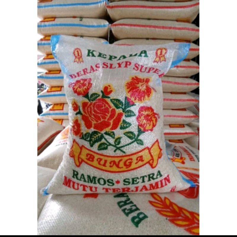 Jual beras super Ramos setra 5kg | Shopee Indonesia