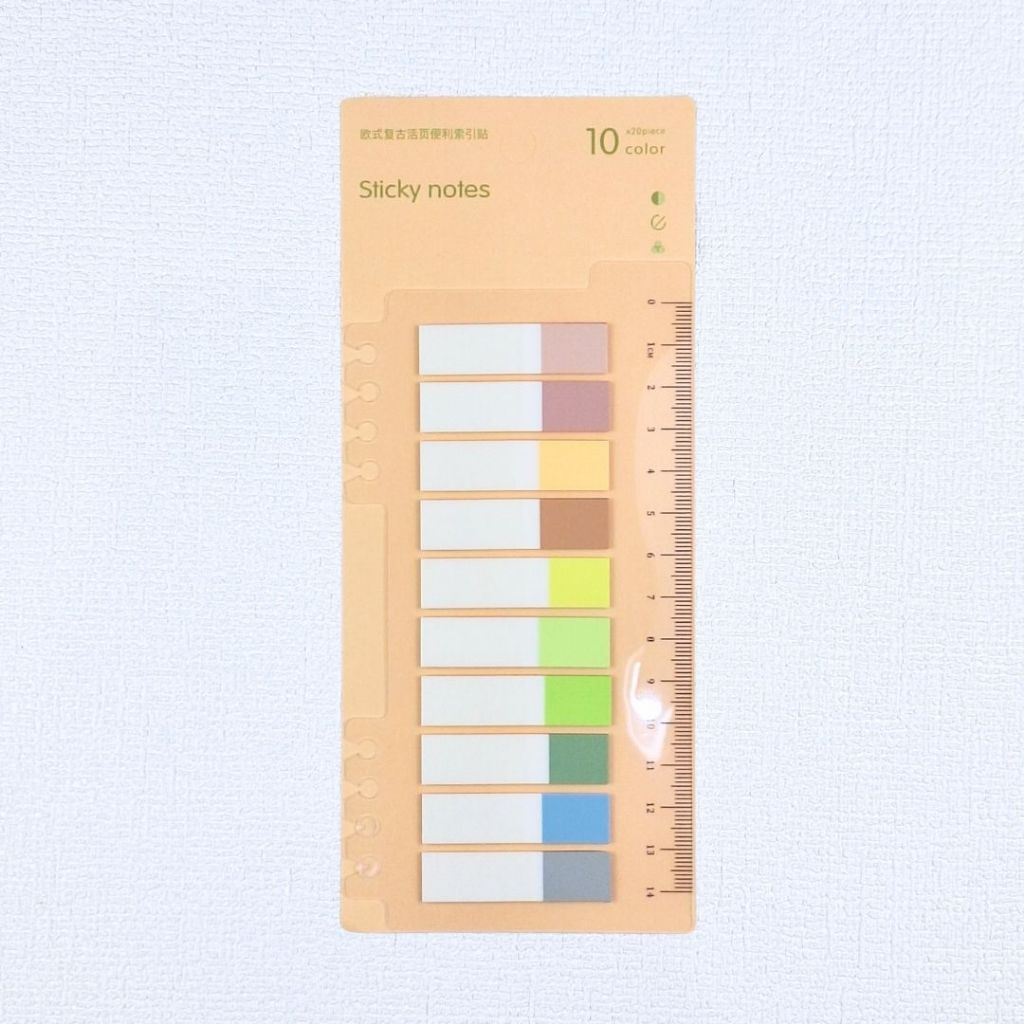 Jual 200 Lembar Sticky Note Warna Neon / Pastel / Macaron / Morandi ...