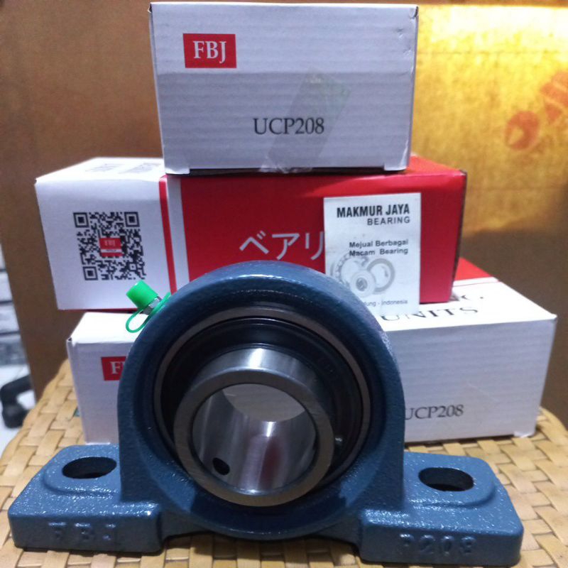 Jual PILLOW BLOCK BEARING UCP 208 as 40 mm FBJ japan | Shopee Indonesia