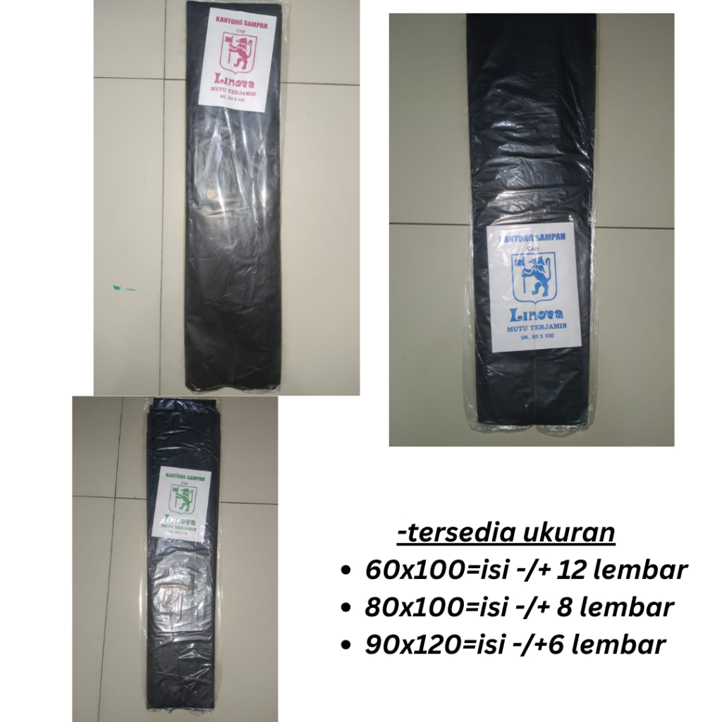 Jual HD sampah | Kantong Plastik Sampah Hitam - Trash Bag/Trashbag - Tempat Sampah Plastik Hitam ...