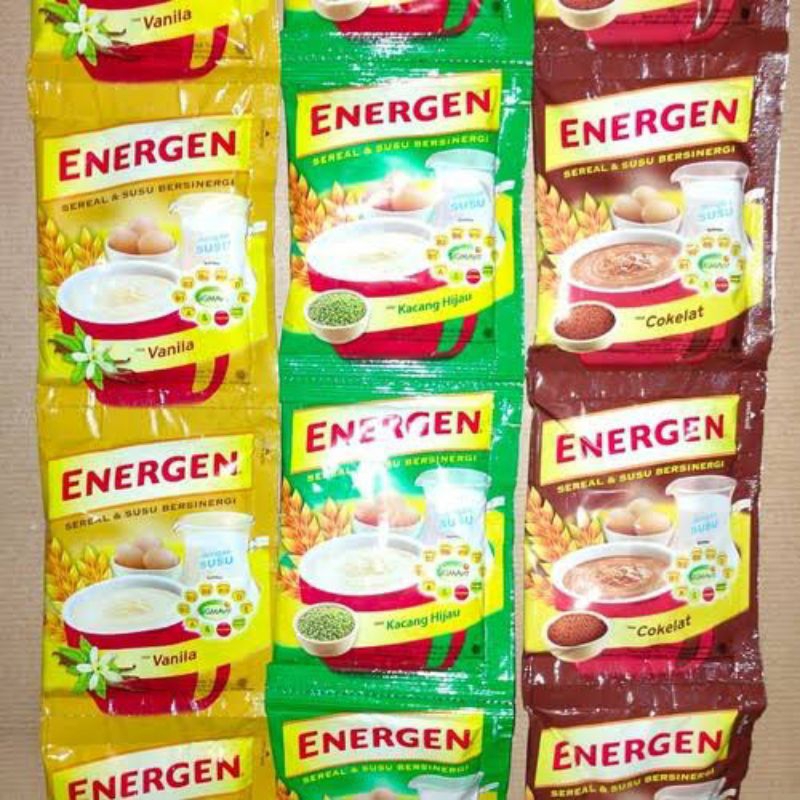 Jual ENERGEN SEREAL SUSU MINUMAN ENERGEN SEREAL OAT 30 GRAM MINUMAN ...