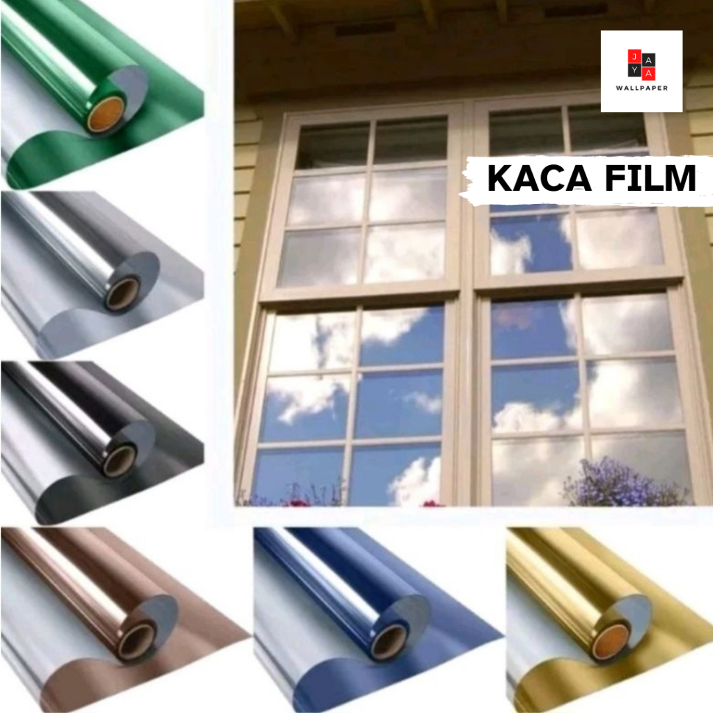 Jual KACA FILM LEBAR 150CM / ANTI SILAU/ RIBEN / ONE WAY HARGA PER 25CM ...