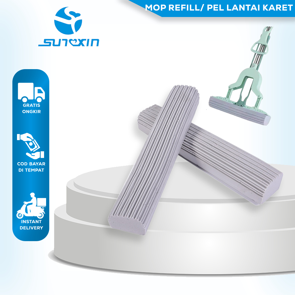 Jual Sunxin - REFILL Pel Lantai Karet / REFILL Super mop | Shopee Indonesia